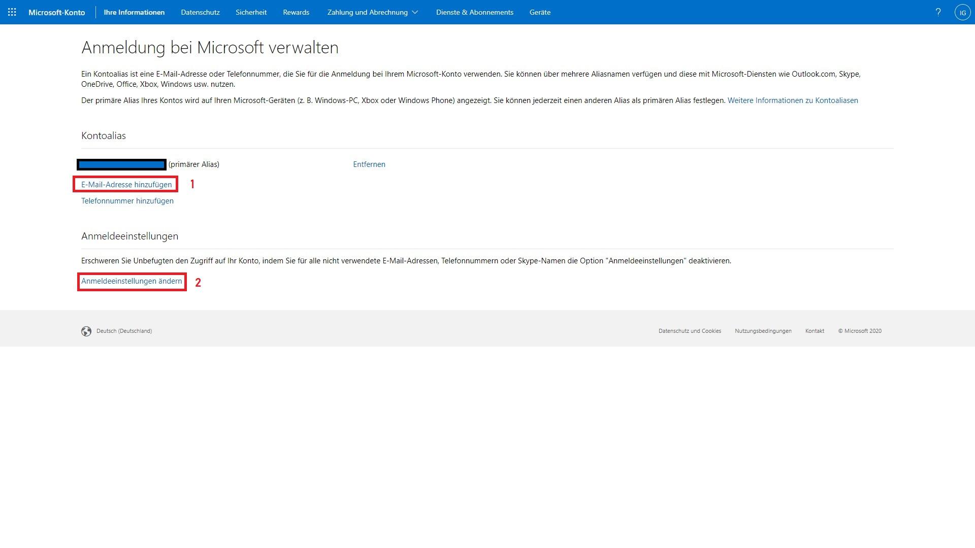 Microsoft-Konto: E-Mail ändern – so gehen Sie vor - CHIP